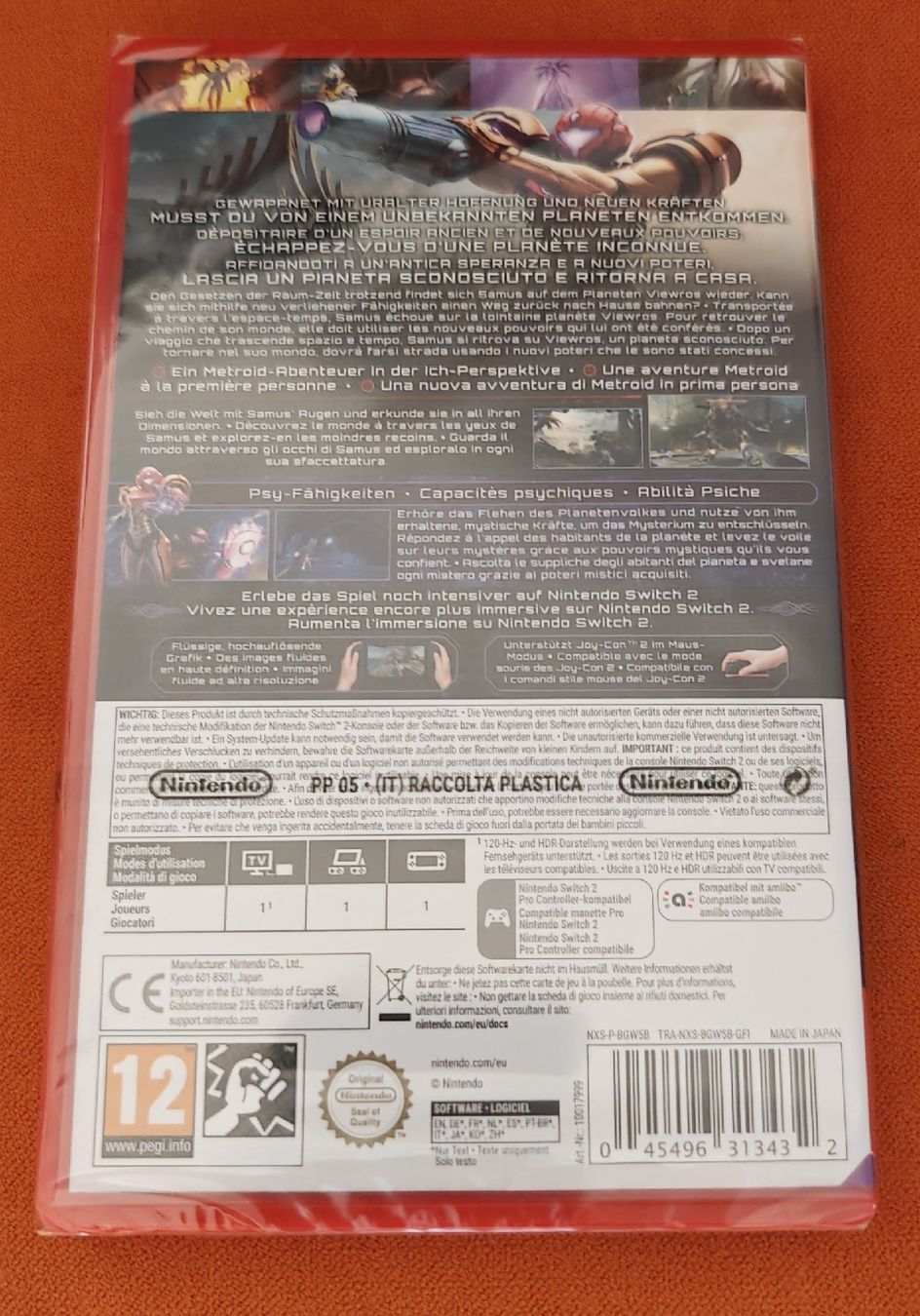 Metroid Prime 4 Beyond Nintendo Switch 2 (Neu und originalverpackt) in ...