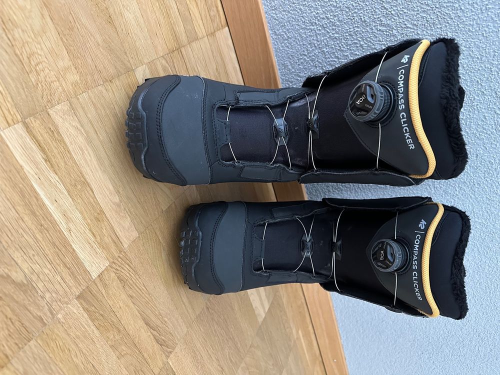 K2 Compass Step-In Snowboard-Boots Black Inkl. Bindung (Gebraucht) in ...