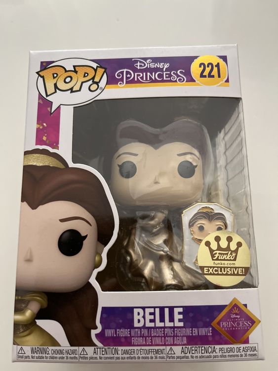 Funko Pop Belle Dorée Disney Princesse 221 Neuf Boîte (Neu und ...