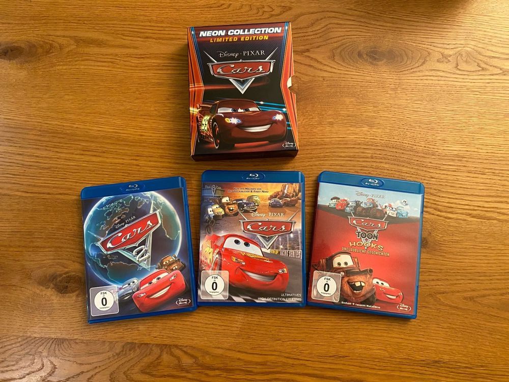 Cars 1-3 + Cars Toon - 4er Blu-ray Set | Kaufen auf Ricardo