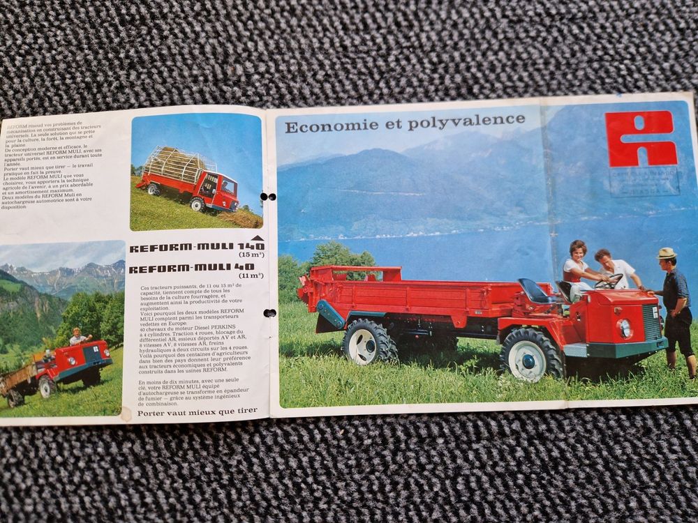 Original Prospekt Reform Muli 40 + 140 | Kaufen auf Ricardo