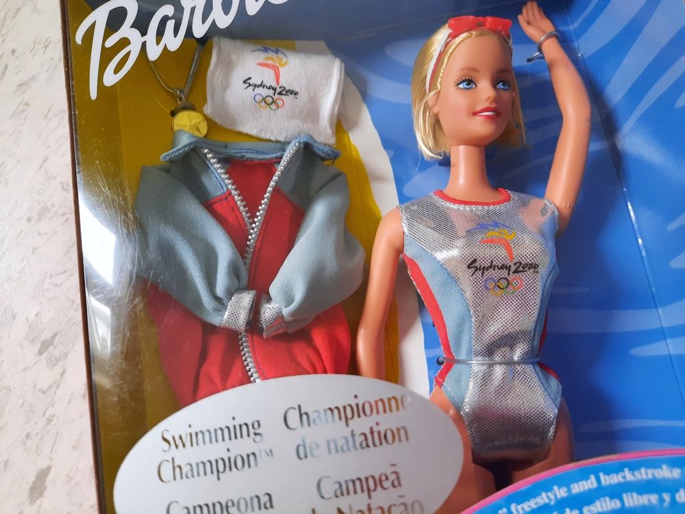 BARBIE, CHAMPIONNE DE NATATION. De 1999. JEUX OLYMPIQUES (Gebraucht) in Le Locle für CHF 36 ...