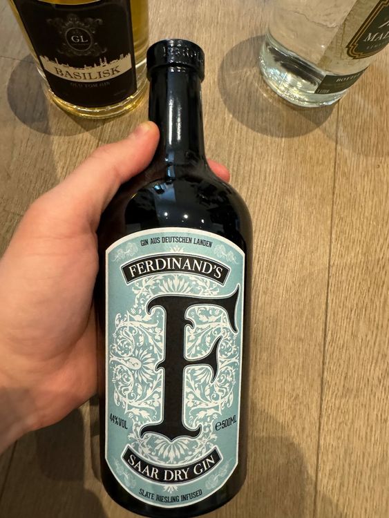 Ferdinand Saar Dry Gin, 50cl NP 52 CHF | Kaufen auf Ricardo