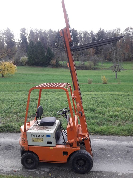 Gabelstapler TOYOTA Benzin (Gebraucht) in Boniswil für CHF 3350 – nur Abholung auf Ricardo kaufen