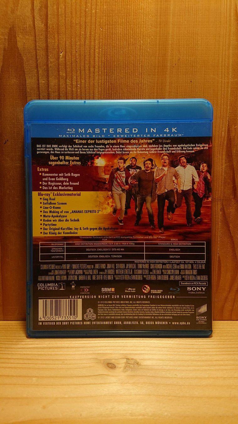 DAS IST DAS ENDE Blu-Ray (Gebraucht) in Wilderswil für CHF 2.5 – mit ...