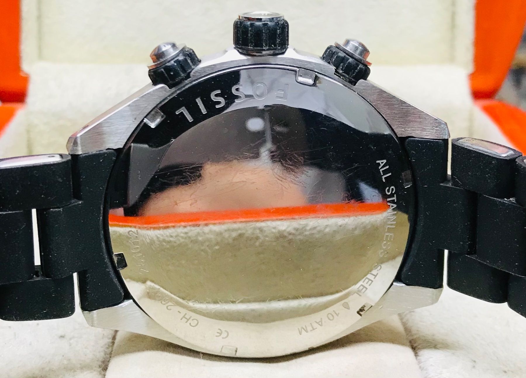 FOSSIL Chronograph Herrenuhr 50 mm ( Neupreis : 249 CHF ) (Gebraucht ...