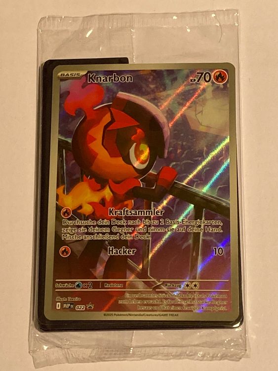 Pokemon MEGA ENTWICKLUNG Knarbon / Black Star Promo 022 🇩🇪 (Neu (gemäss ...