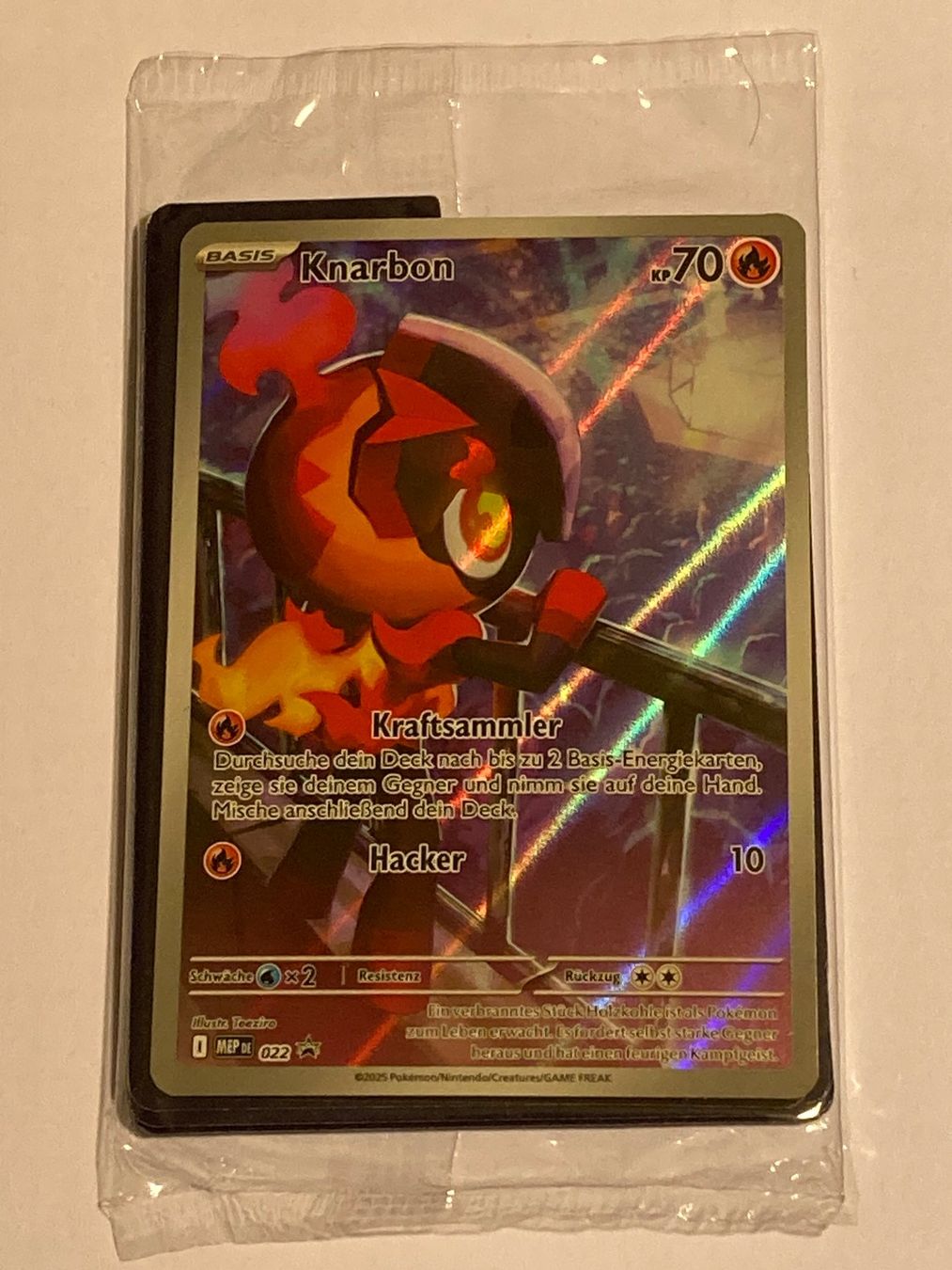 Pokemon MEGA ENTWICKLUNG Knarbon / Black Star Promo 022 🇩🇪 (Neu (gemäss ...