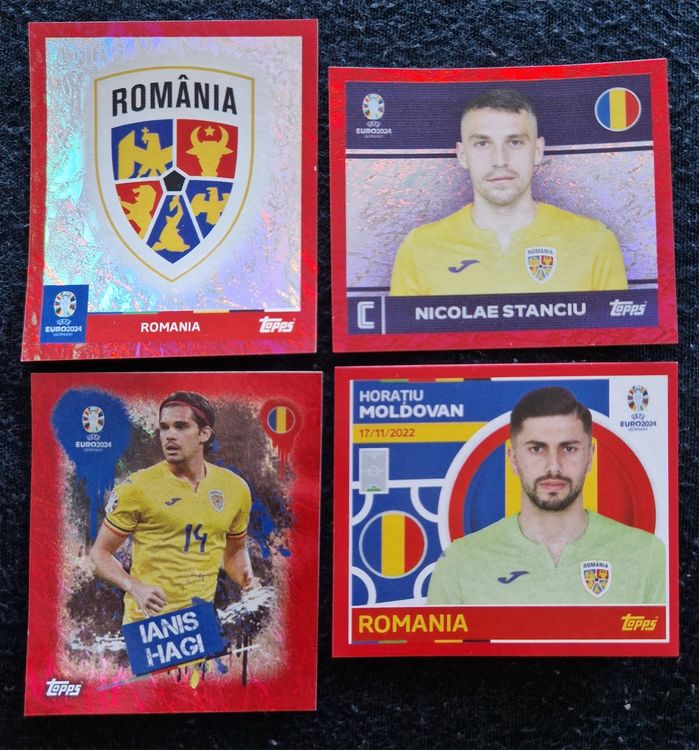 Topps UEFA Euro 2024 Sammelbilder ROM 1, ROM 2, ROM 3, ROM 4 | Kaufen ...