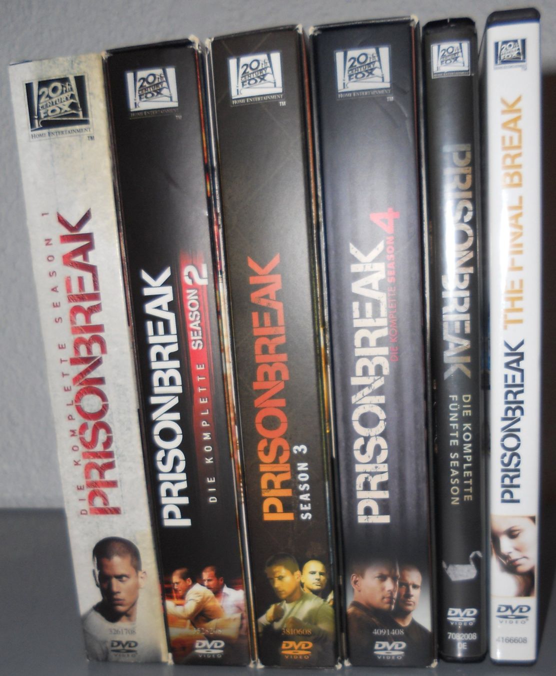 Serie Prison Break Season 1-5 + The Final Break (DVD) (Gebraucht) in ...
