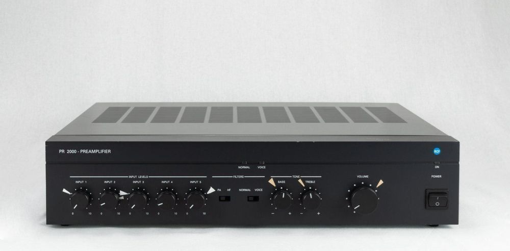 RCF PR 2000 - Preamplifier (Gebraucht) in Zürich für CHF 30 – mit ...