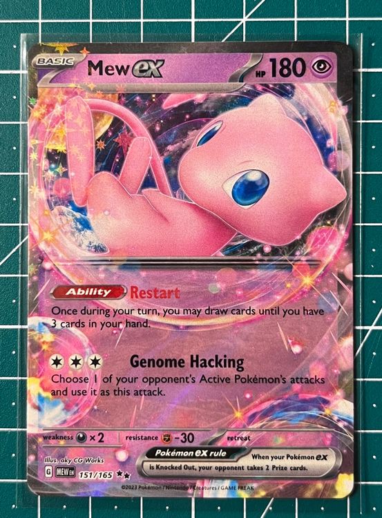 Mew ex 151/165 Pokemon Mew 151 #2 (Neu (gemäss Beschreibung)) in ...