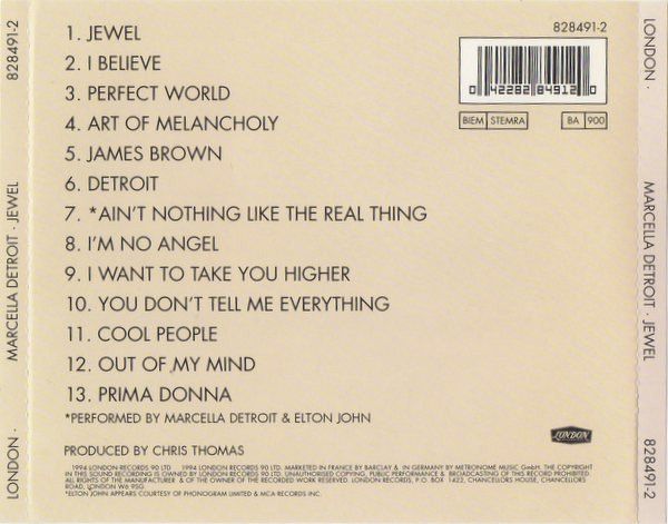 Marcella Detroit - Jewel (D'occasion) à Unterbch pour CHF 1 – avec ...