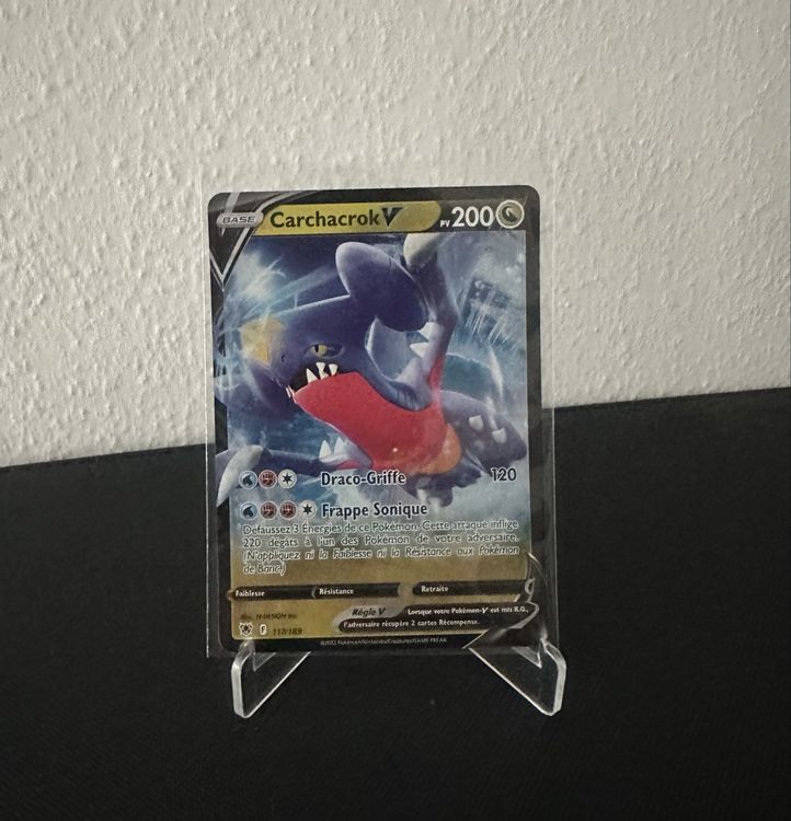Pokémon FR Carchacrok V (D'occasion) à Grand-Lancy pour CHF 2.5 – avec ...