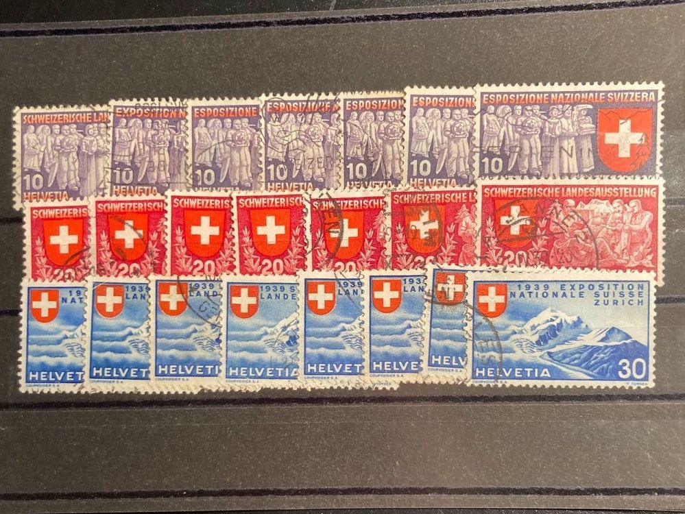 Lot Expo Nationale Suisse 1939 | Kaufen auf Ricardo