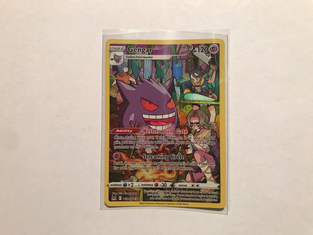 Gengar Fullart Trainer Gallery Lost Origin EN | Kaufen auf Ricardo