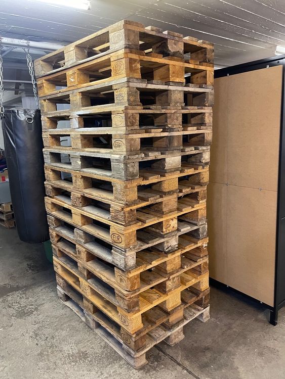 EPAL Euro Paletten Europaletten Paket mit 15 Stück (Gebraucht) in Safenwil für CHF 75 – nur ...