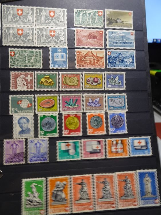 LOT PRO PATRIA, POSTFRISCH, 1945 BIS 1953 | Kaufen auf Ricardo