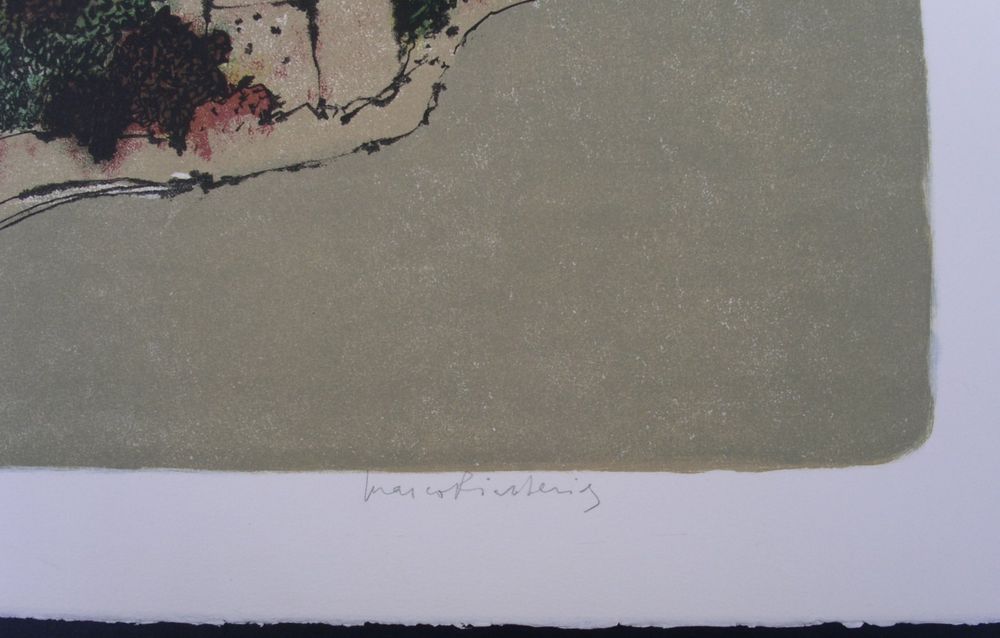 Richterich, BASEL Grosse Litho nummeriert und signiert | Kaufen auf Ricardo