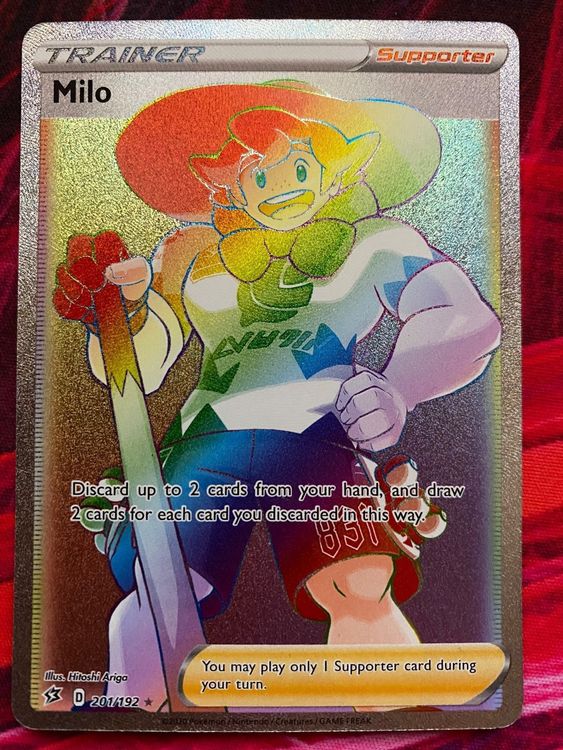 Milo Trainerkarte Rainbow Pokémon | Kaufen auf Ricardo