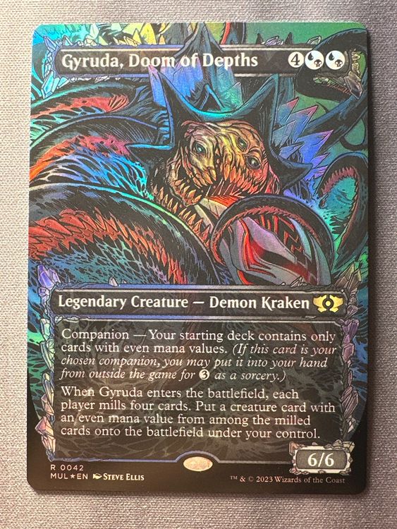 Gyruda, Doom of Depths FOIL Variant 0042 (Neu (gemäss Beschreibung)) in ...