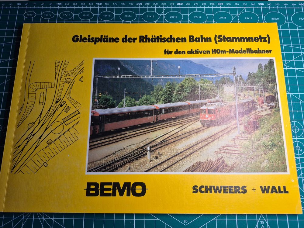 BEMO Gleispläne der RhB (Stammnetz) (Neu (gemäss Beschreibung)) in ...