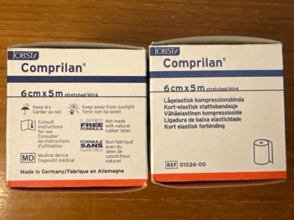2x Kompressionsbinden Jobst Comprilan 6cmx5m Neu (Neu und ...