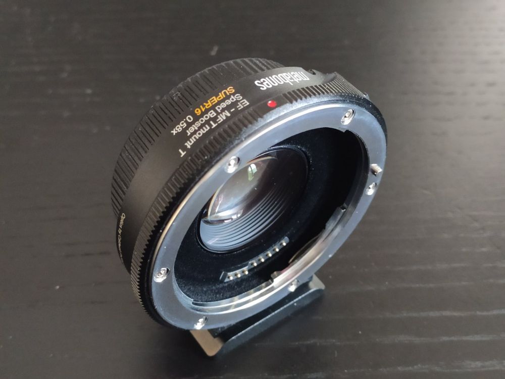 Metabones EF - MFT T Speed Booster Super 16 0.58x für BMPCC (Gebraucht ...
