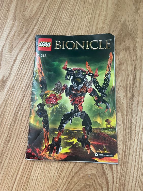 Lego Bionicle 71313 - lava beast +scorpion | Kaufen auf Ricardo