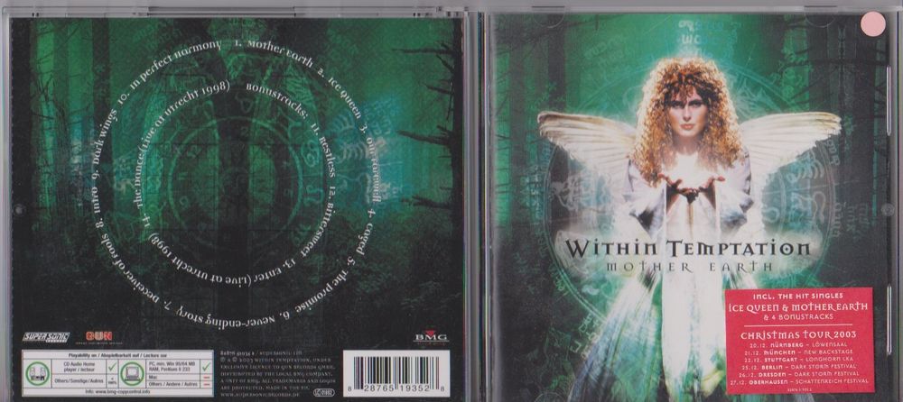 CD WITHIN TEMPTATION mother earth, neuwertig (Gebraucht) in Zürich für ...