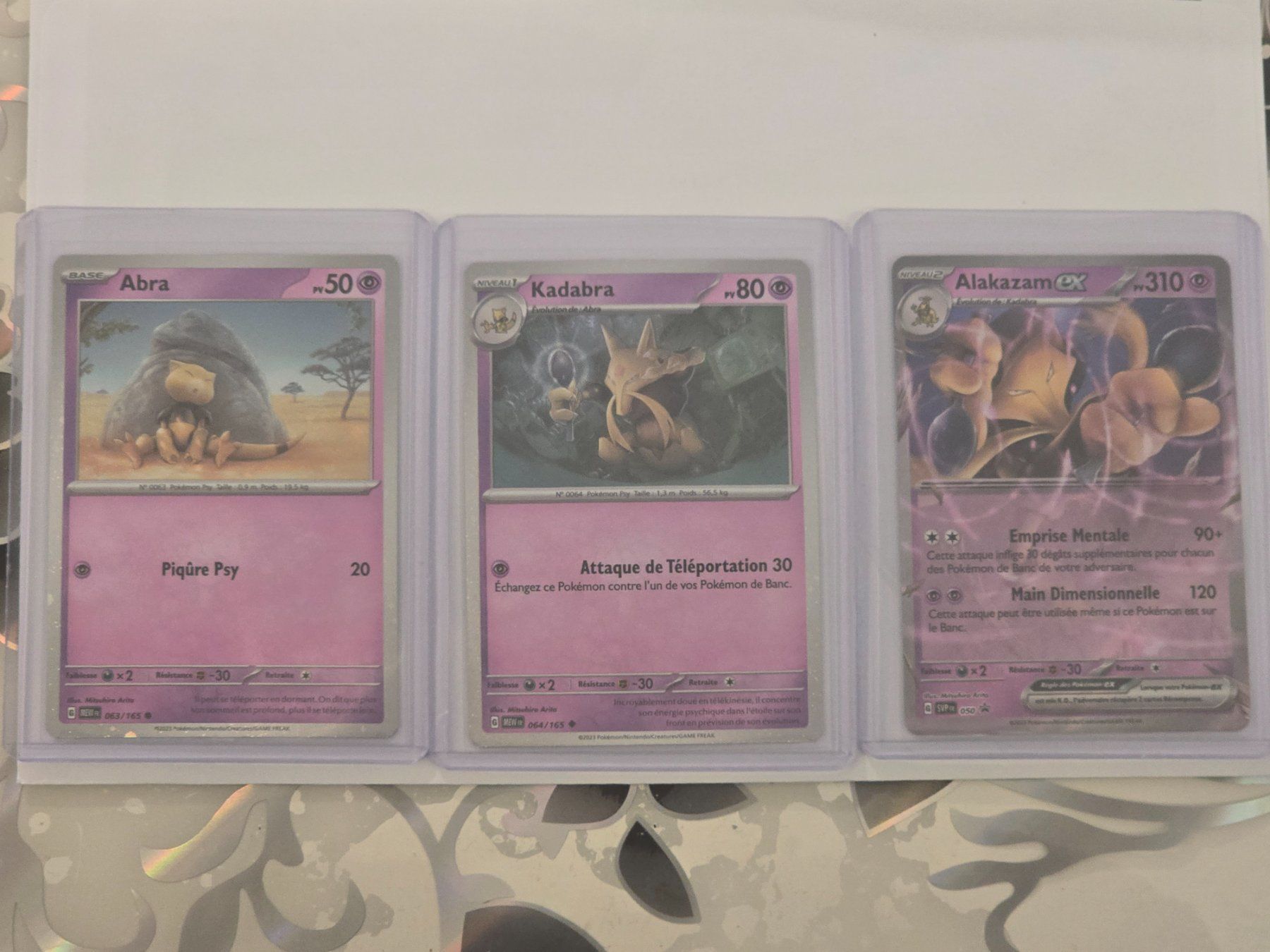 🇲🇫 Pokemon 151 》Alakazam / Kadabra / Abra Promo Karten (Neu (gemäss ...