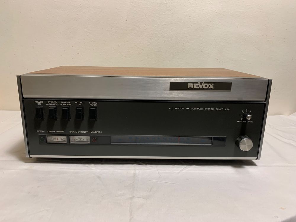 Revox A76 FM Multiplex Stéréo Tuner | Kaufen auf Ricardo