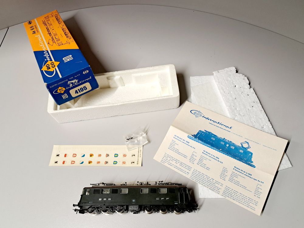 SBB Ae 6/6 von Roco 4195 in Originalverpackung | Kaufen auf Ricardo