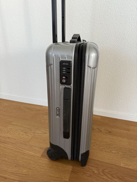 Rimowa Cabin Salsa Trolley Reisegepäck Handgepäck Koffer (Gebraucht) in Rain für CHF 229 – mit ...