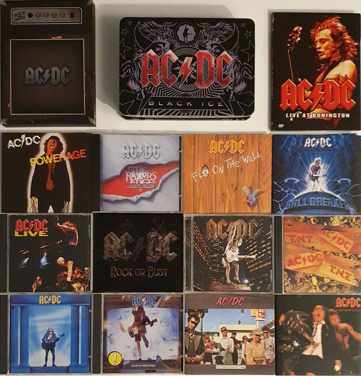 Ac/dc CD Sammlung (Gebraucht) in Unterkulm für CHF 245 – mit Lieferung ...