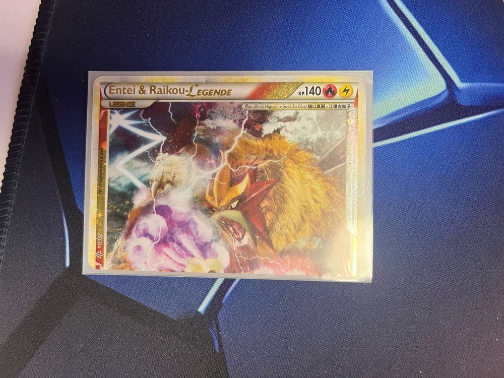 Pokemon Karte: Entei & Raikou Legende - Selten & Top! (Gebraucht) in ...