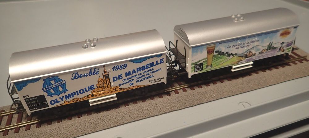 Märklin H0 - 2X SNCF Kühlwagen OM & LA GRIHETT E- Art. 4415 (Gebraucht ...