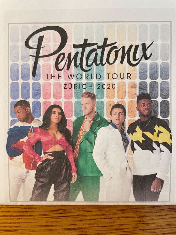 Pentatonix - Konzert in Zürich, 13.5.2023 | Acheter sur Ricardo