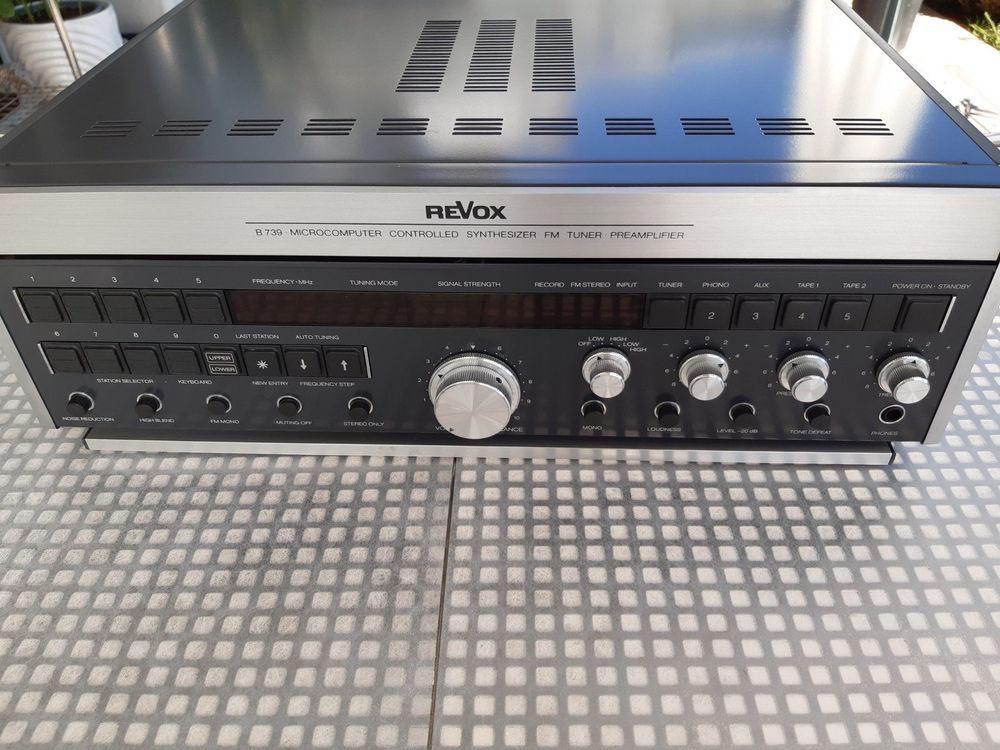 ReVox B 739 Tuner Vorverst. (Gebraucht) in Effretikon für CHF 440 – nur Abholung auf Ricardo kaufen
