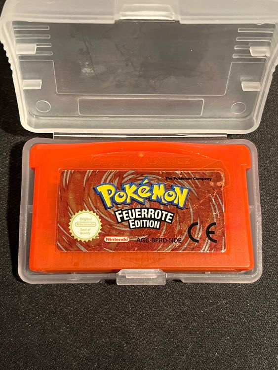 Pokemon Feuerrote Edition Gameboy advance Deutsch (Gebraucht) in St ...