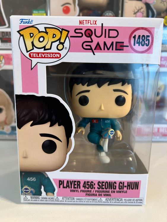 Funko POP! Television Squid Game Player 456 Seong Gi-Hun (Neu und ...