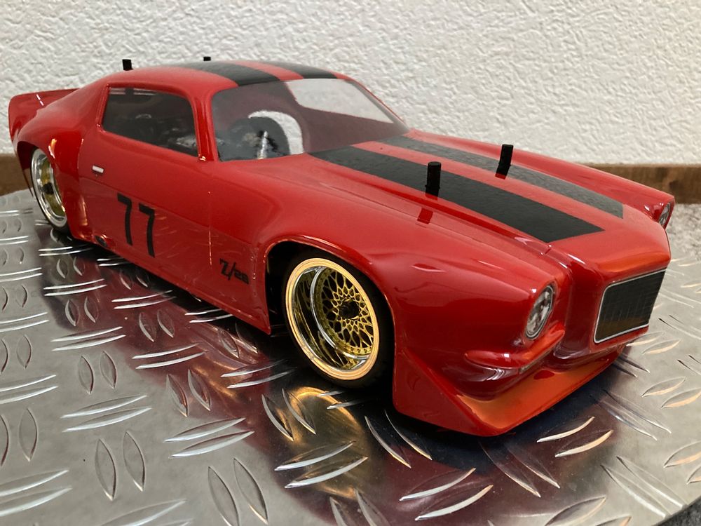 Tamiya TT-02 Chassis & HPI Karosserie "Camaro Z28" NEU! | Kaufen auf ...