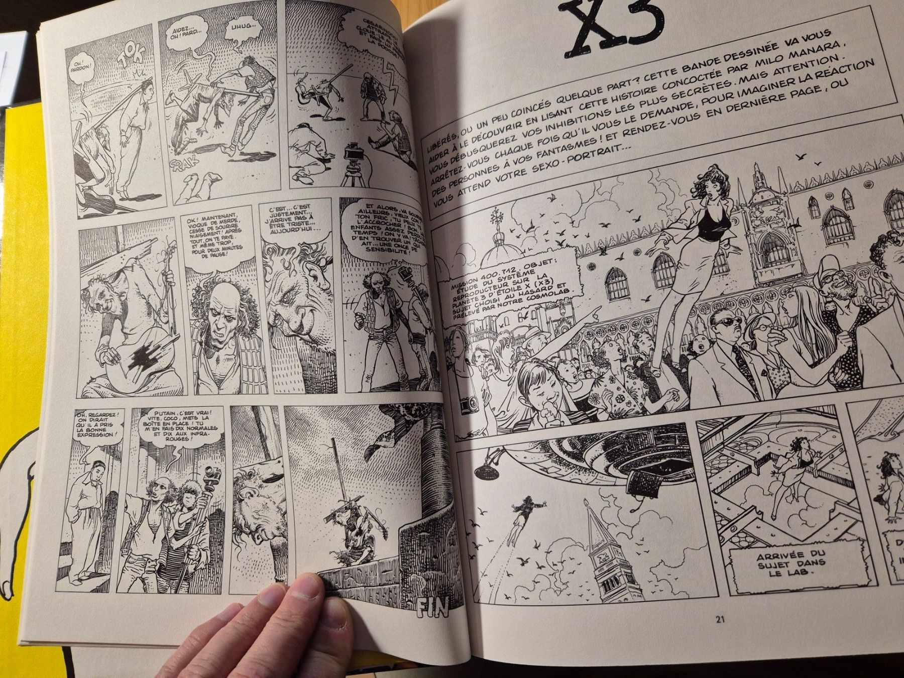 Courts métrages - Milo Manara 1988 (Albin Michel) (D'occasion) à St ...