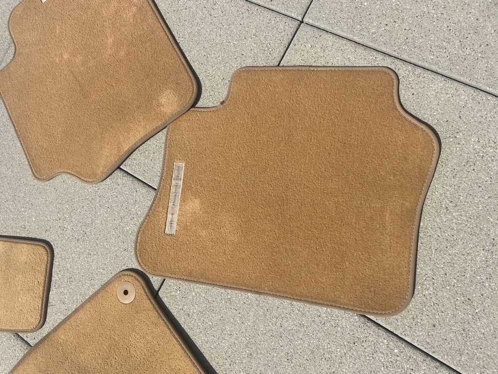 Original Porsche Panamera (09-2013) Fussmatten-Set Beige (Gebraucht) in ...