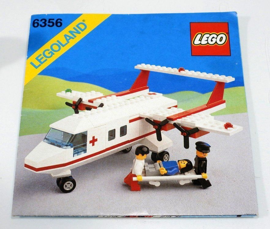LEGO LEGOLAND 6356 Ambulanzflugzeug, Med-Star Rescue Plane (D'occasion ...