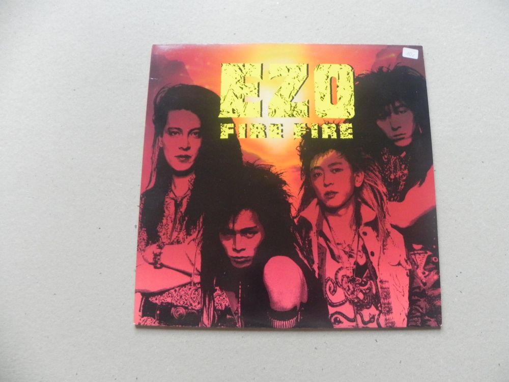 LP Japan Heavy Metal Band EZO 1989 Fire Fire (Gebraucht) in Siebnen für ...