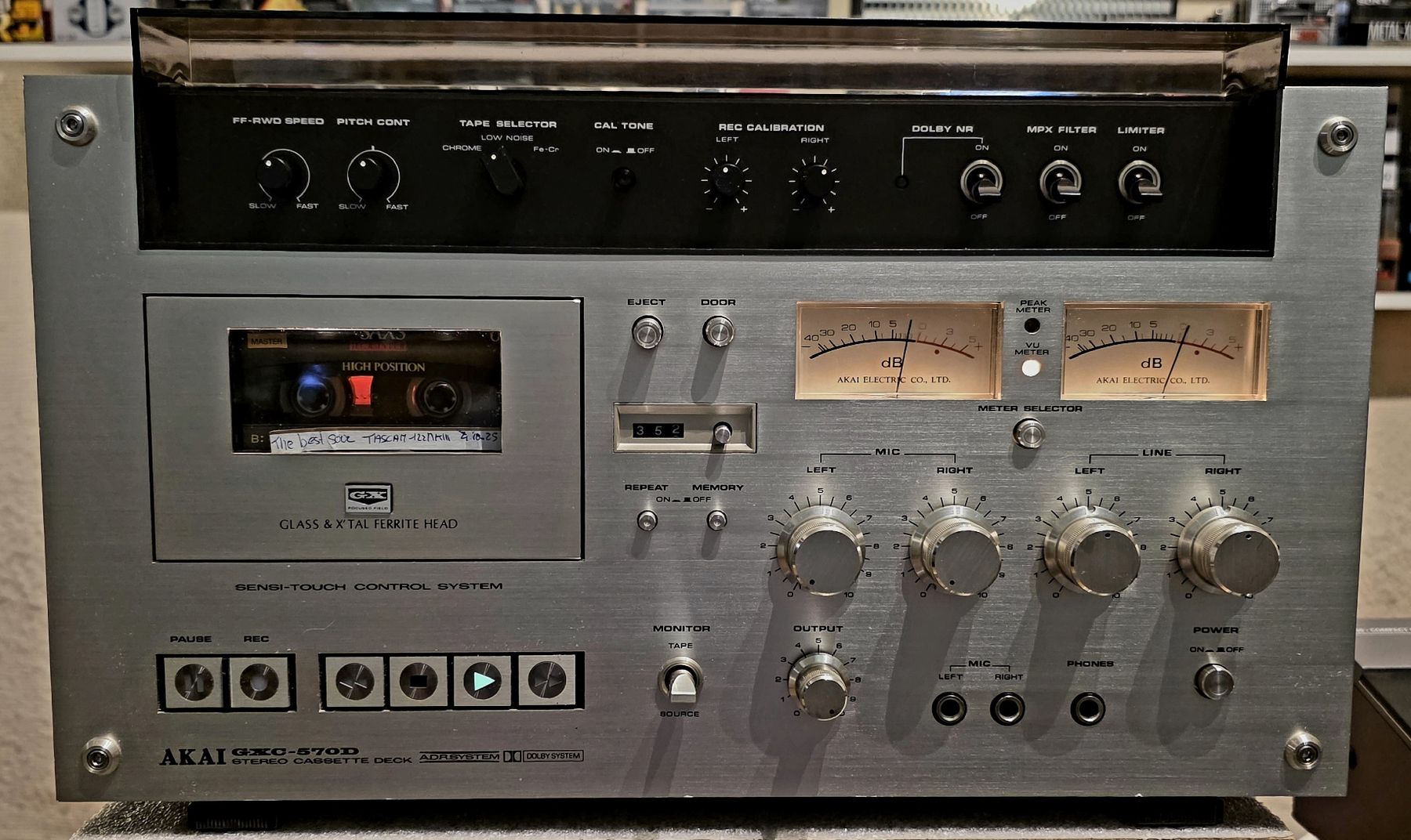 💥AKAI "GXC-570D"💥 mythique tape deck révisé état de neuf! (D'occasion ...