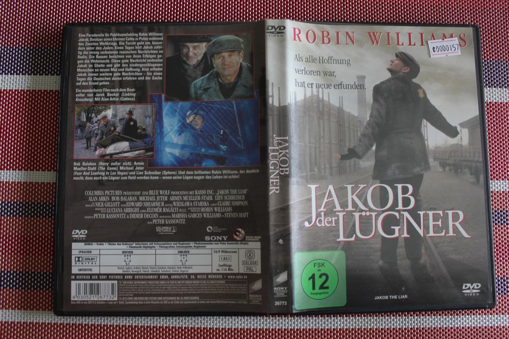 Jakob, der Lügner von Peter Kassovitz | DVD | (Gebraucht) in Geroldswil ...
