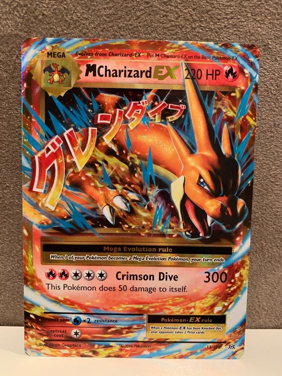 Pokemon M Charizard EX Ultra Rare XY Evolutions ENG 13/108 | Kaufen auf ...