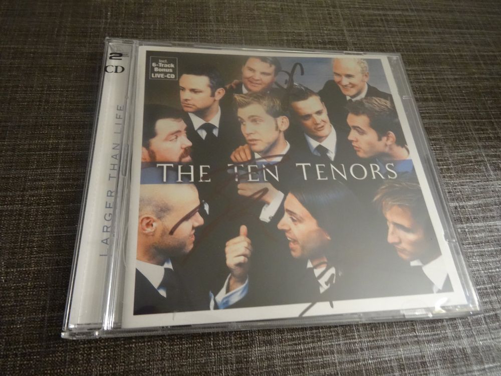 The Ten Tenors - Larger than Life CD mit Unterschriften (Gebraucht) in ...